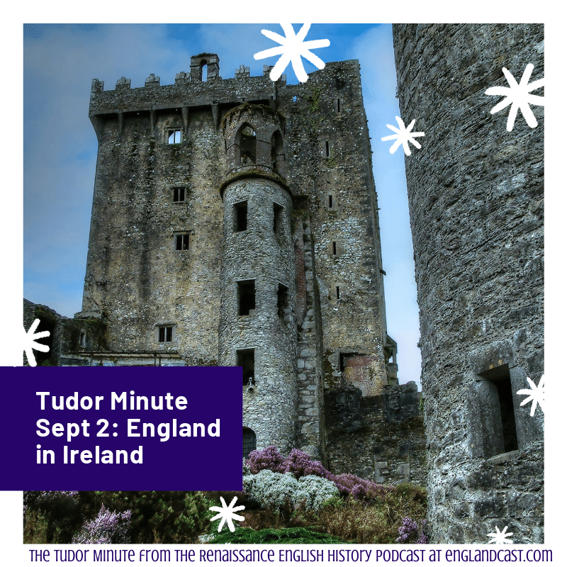 Tudor Minute September 2: England in Ireland – The Tudor Fair