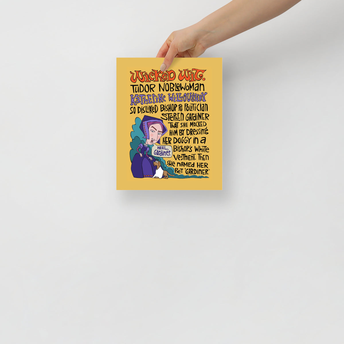 Katherine Willoughby Poster – The Tudor Fair